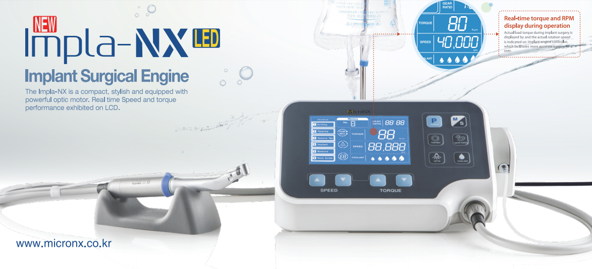 موتورایمپلنت MICRO NX مدل Impa - NX - دنتال اکسپرس